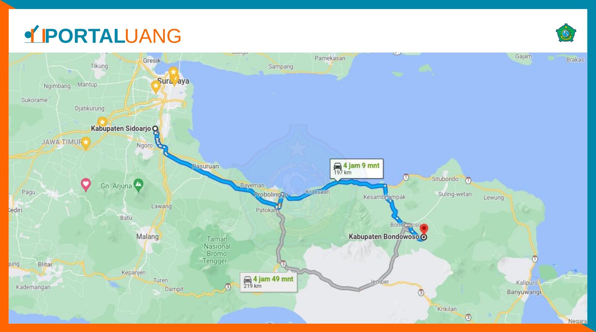 Sidoarjo Bondowoso Berapa Jam Dan Berapa Kilo km Sidoarjo Bondowoso Berapa Jam Dan Berapa Kilo km